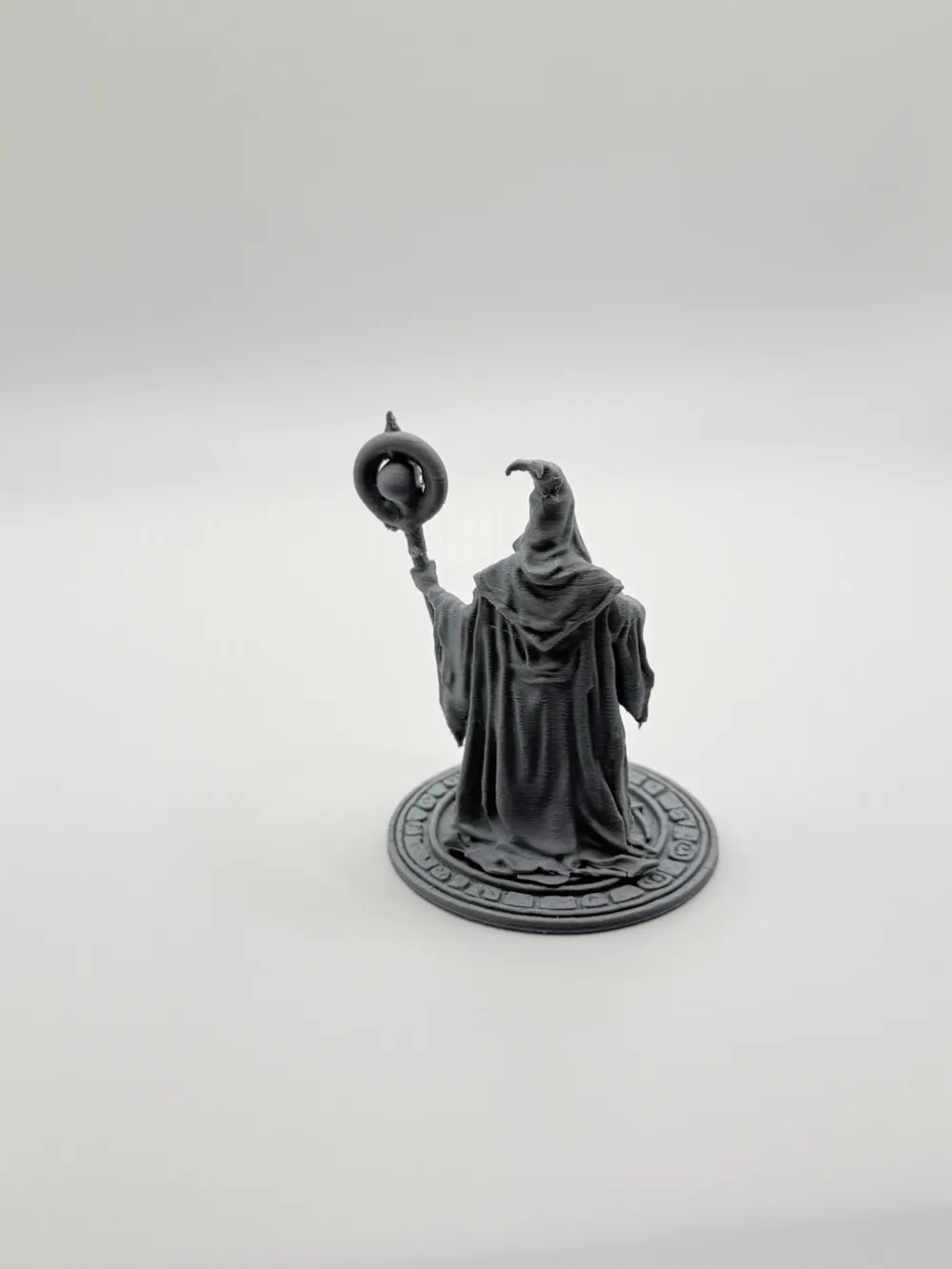 DnD Miniature Wizard and Magic Circle by wif1973 - MakerWorld