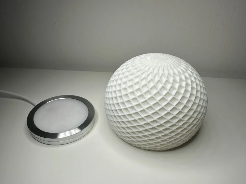 Spherical Lamp for Led Kit 001 - Free 3D Print Model - MakerWorld