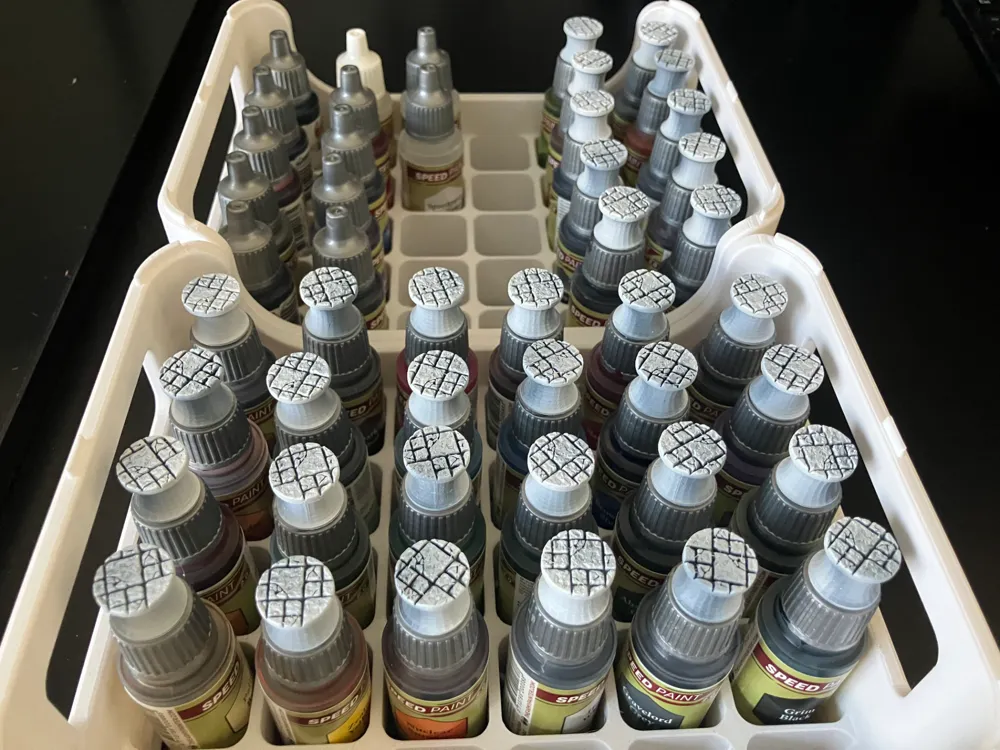 Army Painter and Vallejo paint slim cap topper Remixed by staslos ...