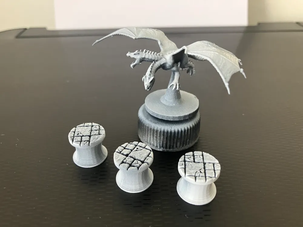 Army Painter and Vallejo paint slim cap topper - Free 3D Print Model ...