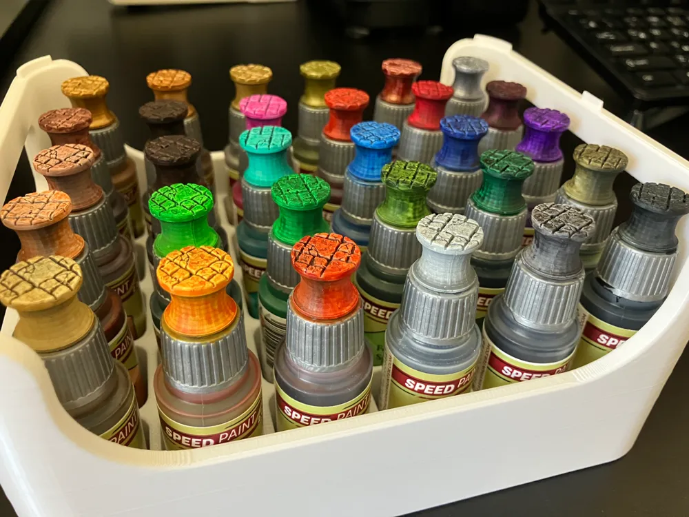 Army Painter and Vallejo paint slim cap topper Remixed by staslos ...