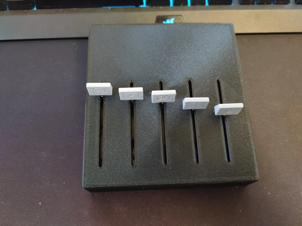 Deej Volume Mixer with Control Sliders for PC by OFF5PRING - MakerWorld
