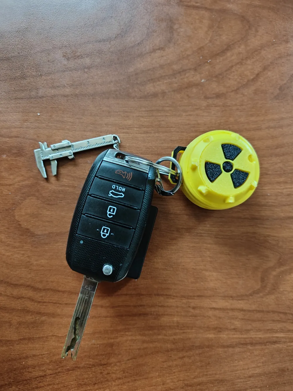 Rugged Airtag Case Keychain Nuclear Canister by 3DMakerSpace MakerWorld ...