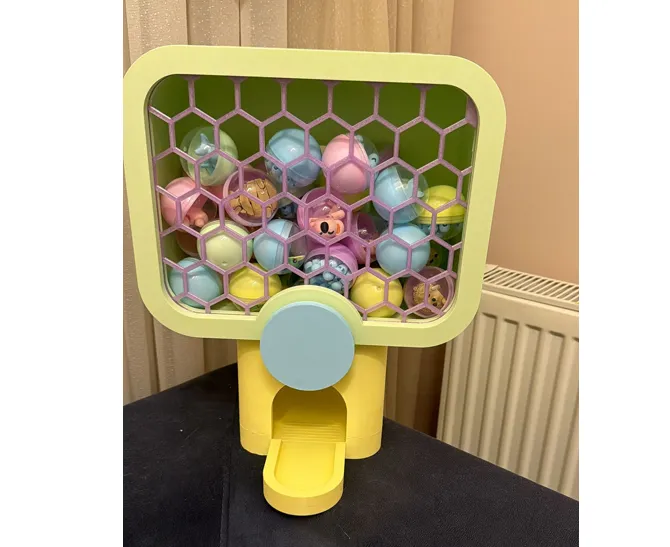 Pastel Capsule Toy Vending Machine - Free 3D Print Model - MakerWorld