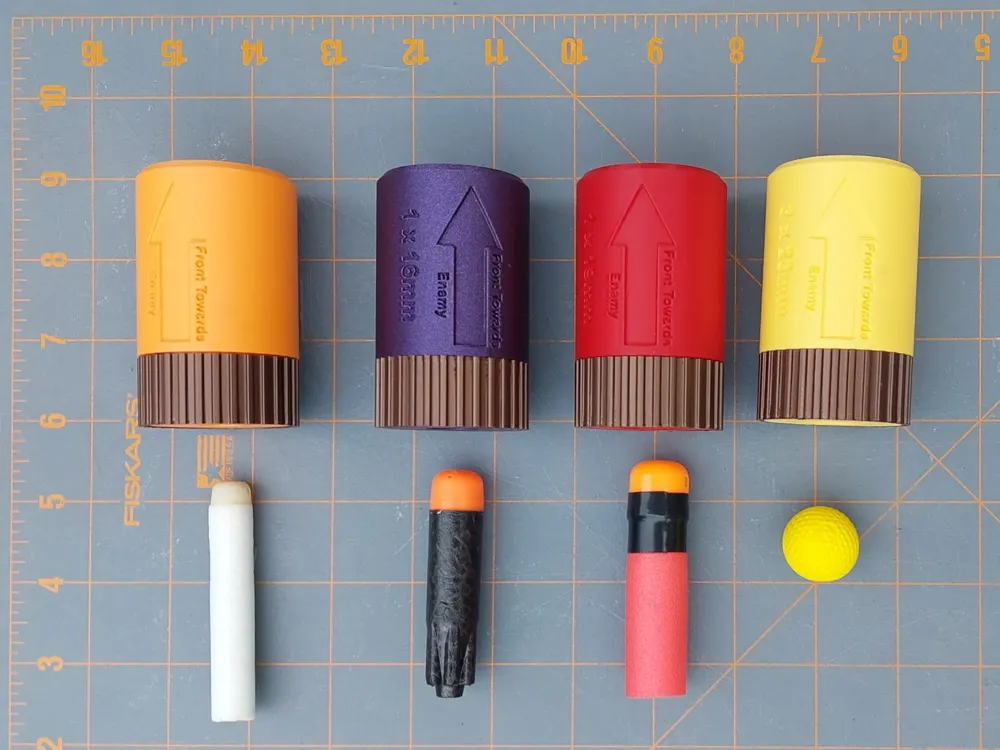 Nerf Knockout Mod "Diamond Back" by Sterling_Silver MakerWorld ...