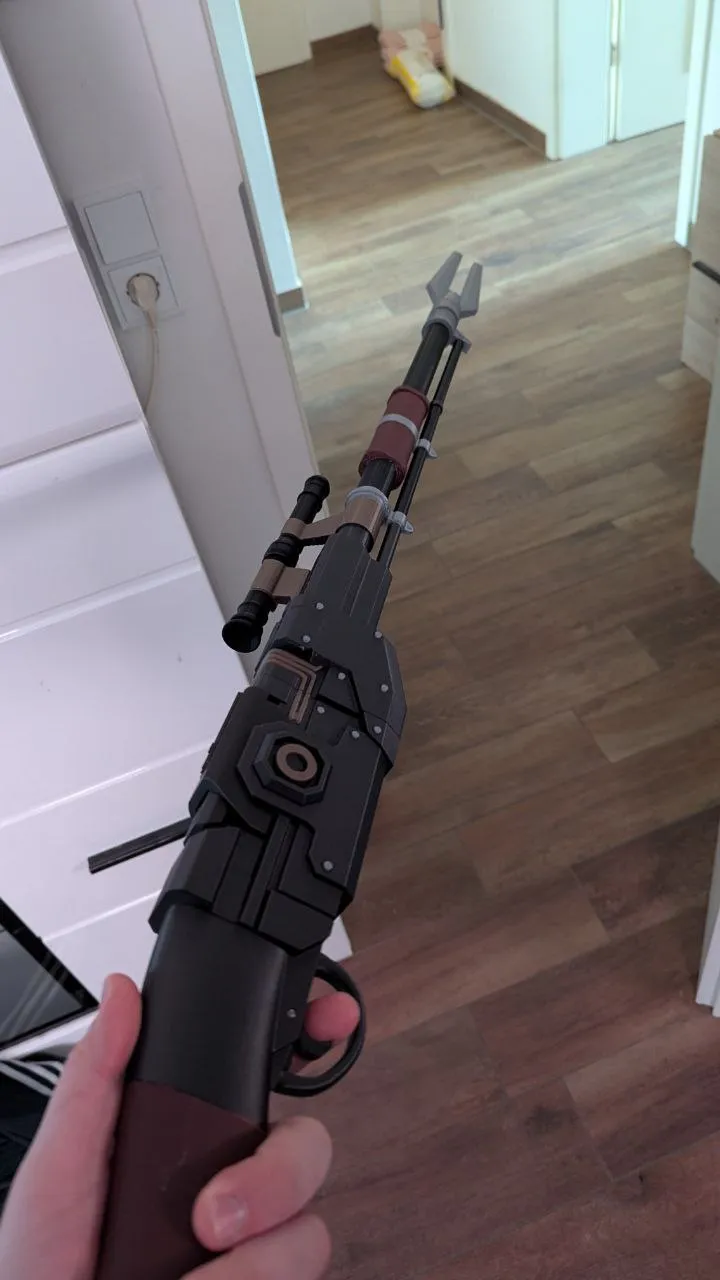 Mandalorian Pulse Rifle / Amba Blaster Remixed by DerRoesti MakerWorld ...