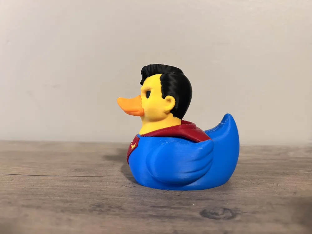 Superman Duck by K3DPrint MakerWorld: Download Free 3D Models