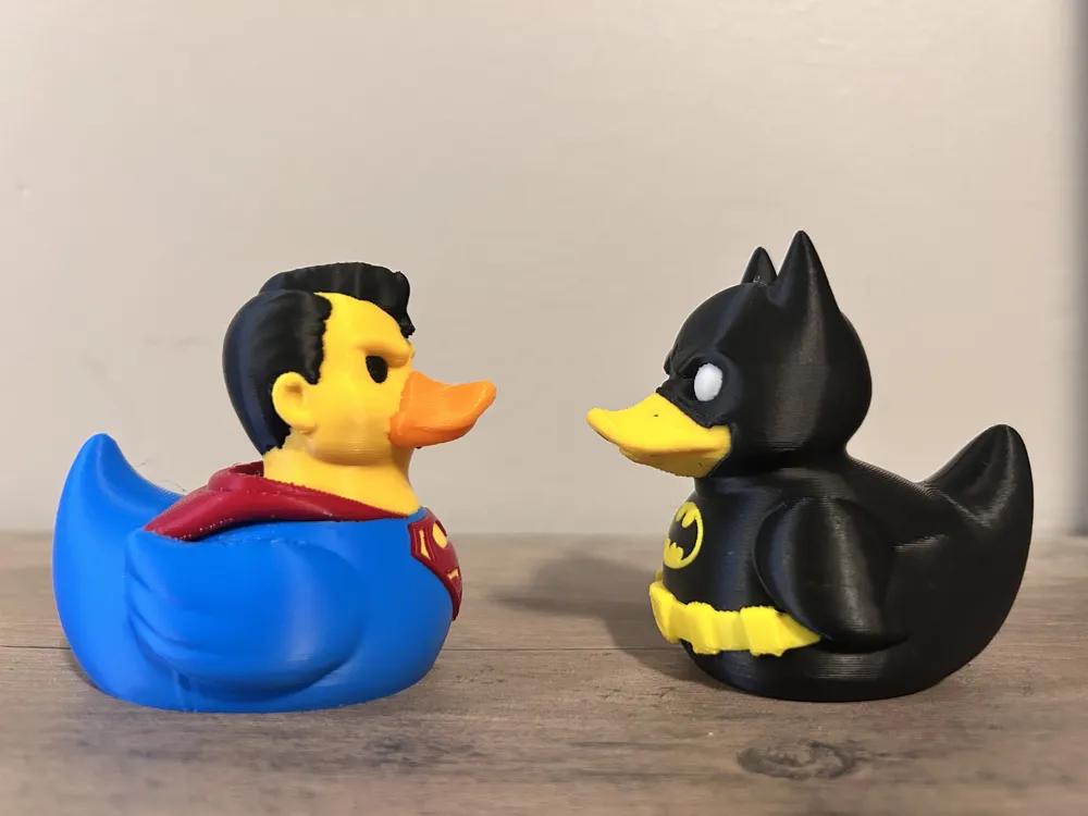 Superman Duck by K3DPrint MakerWorld: Download Free 3D Models