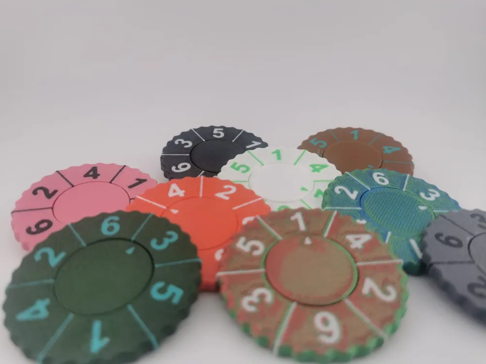 D6 Spin-Counter - Free 3D Print Model - MakerWorld