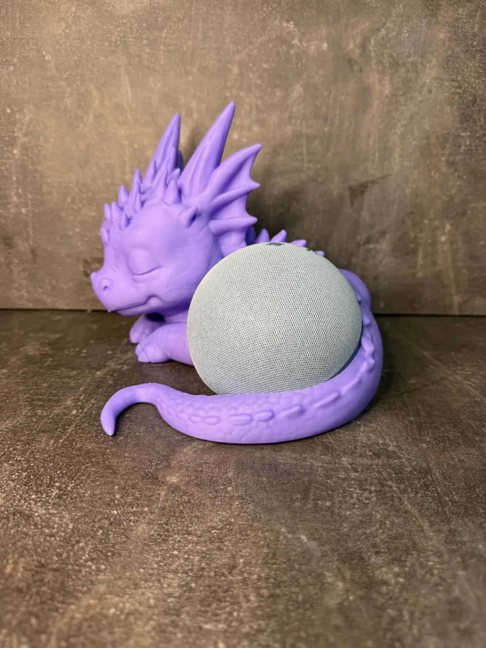 Echo Dot Dragon by BeOldHam3D MakerWorld: Download Free 3D Models