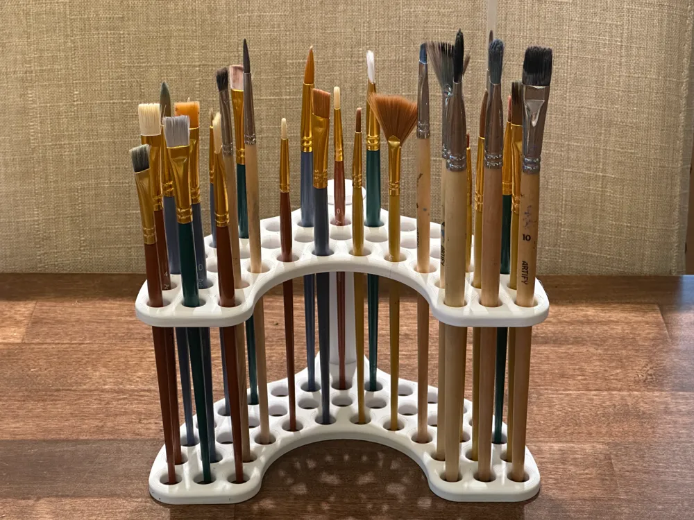Paint Brush Organizer by FDM Factory MakerWorld: Download Free 3D Models