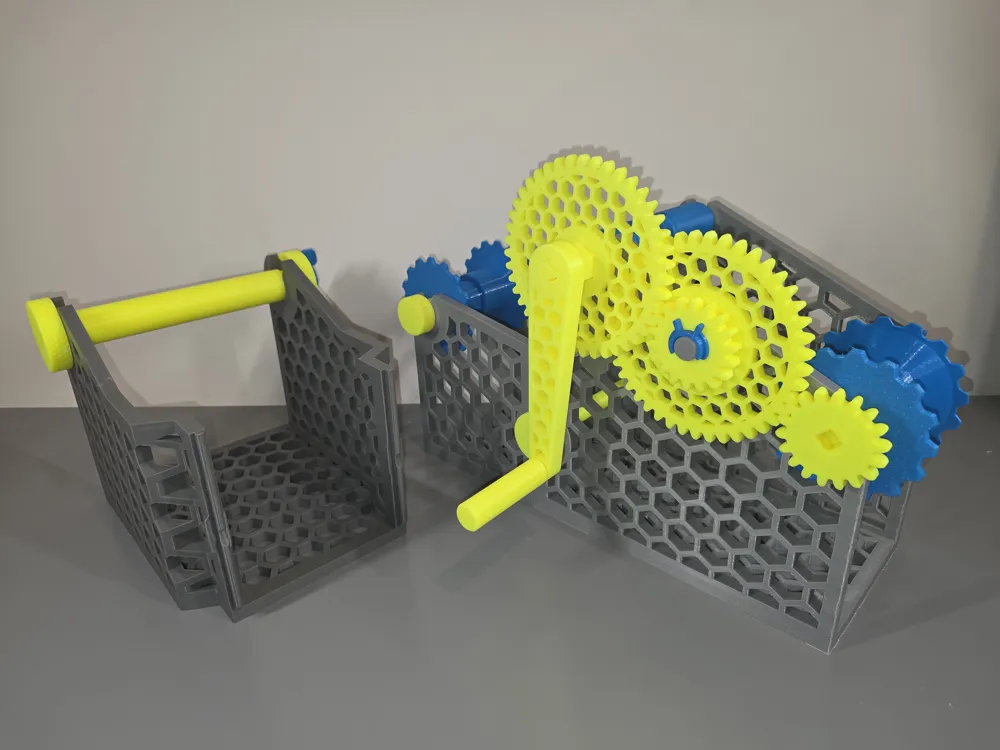 Hexa-Flexa Spooler - Filament Respooler - Free 3D Print Model - MakerWorld