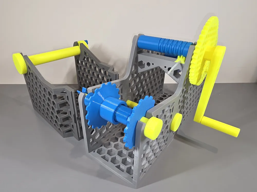 Hexa-Flexa Spooler - Filament Respooler - Free 3D Print Model - MakerWorld