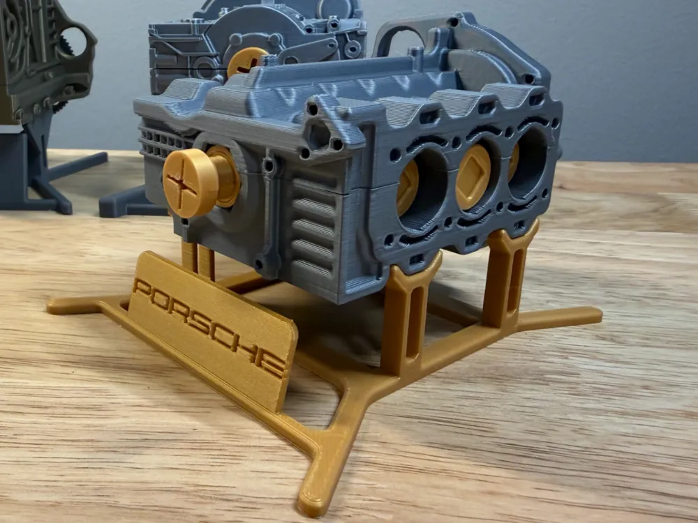 Engine fidget - Porsche 911 Boxer Engine - Free 3D Print Model - MakerWorld