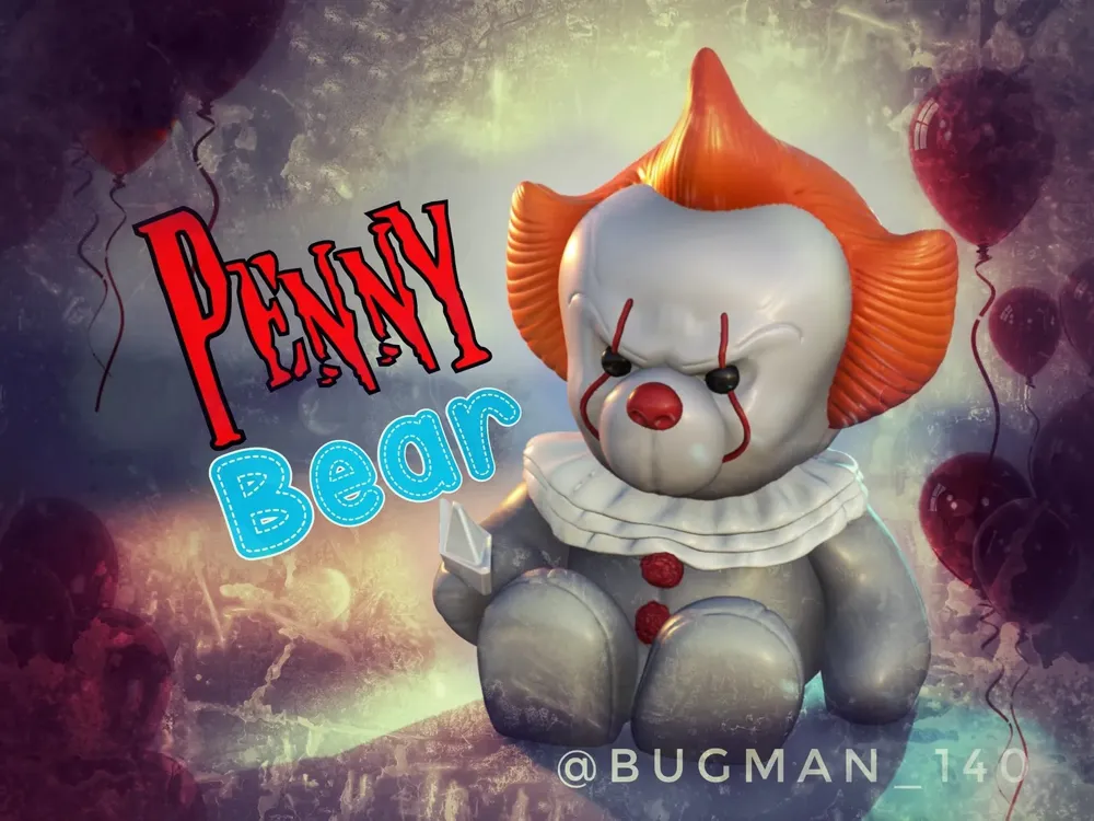 Penny Bear by Bugman_140 - MakerWorld