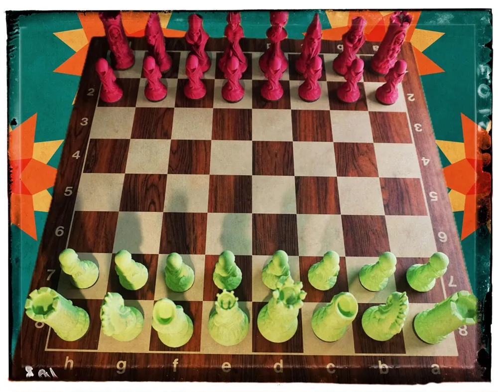 Horror Chess - Set + Bonus Rook - Free 3D Print Model - MakerWorld