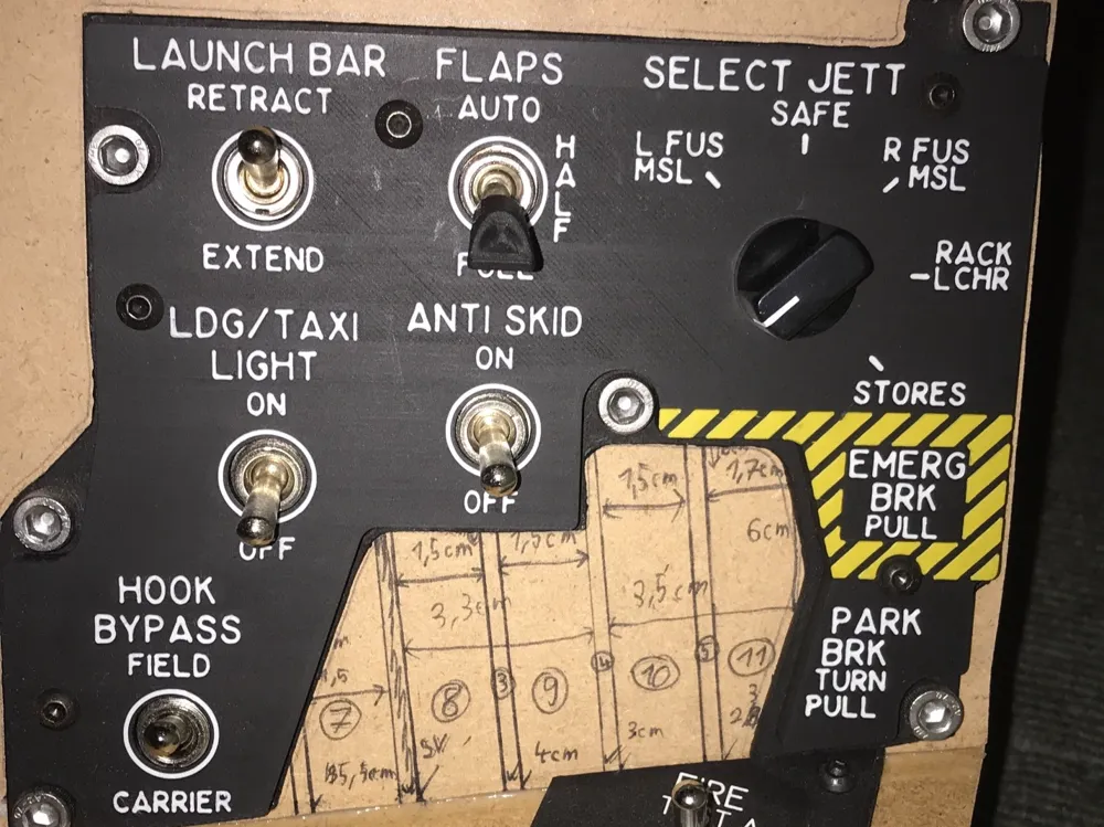F18 SELECT JETT PANEL Open Hornet by Jakookie MakerWorld: Download Free ...