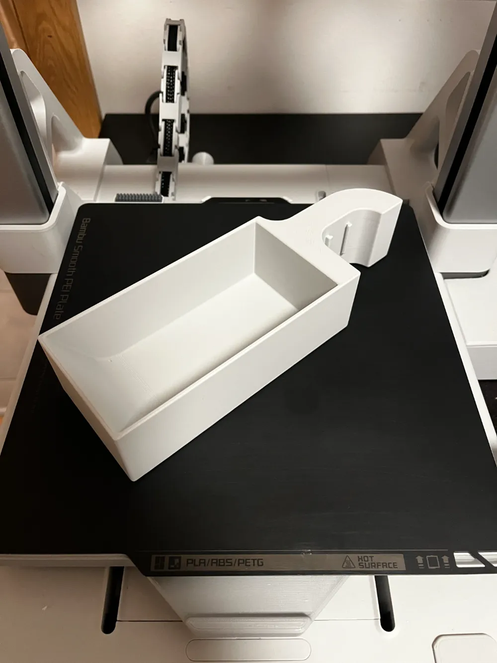 A1 Click-in Purge/Poop Bin with Easy Purge Removal - Free 3D Print ...