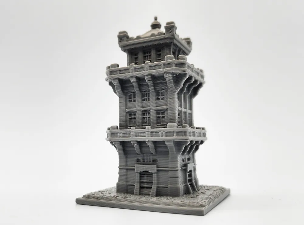 Stone Fortress Miniature by Triple G Workshop - MakerWorld
