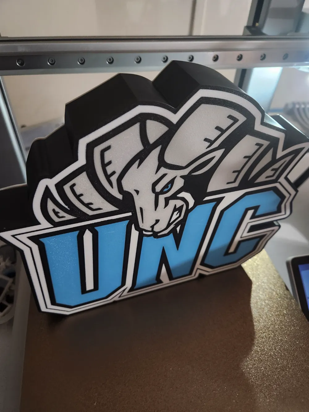 UNC Tar Heels - Throwback LOGO by jessestlaurent1 MakerWorld: Download ...