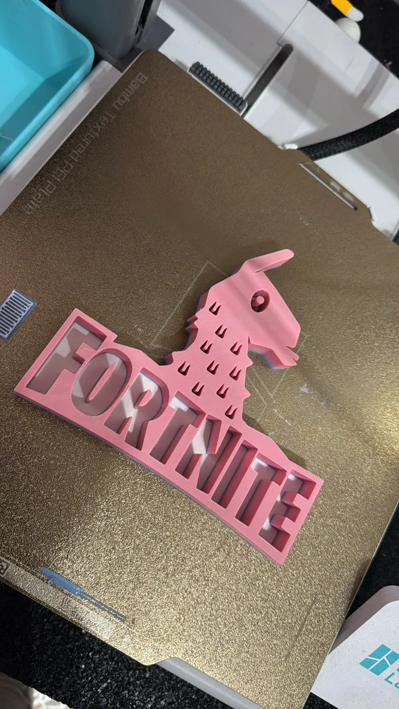 Fortnite Logo - Llama by Nescrich MakerWorld: Download Free 3D Models