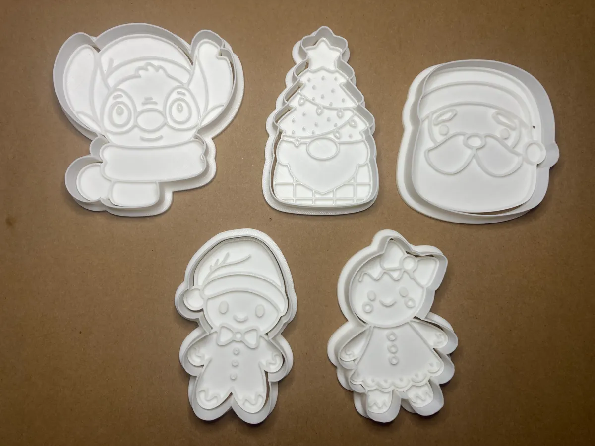 Cute Christmas Mega Pack – Cutters + Embossers by PrintLab3d-493 ...