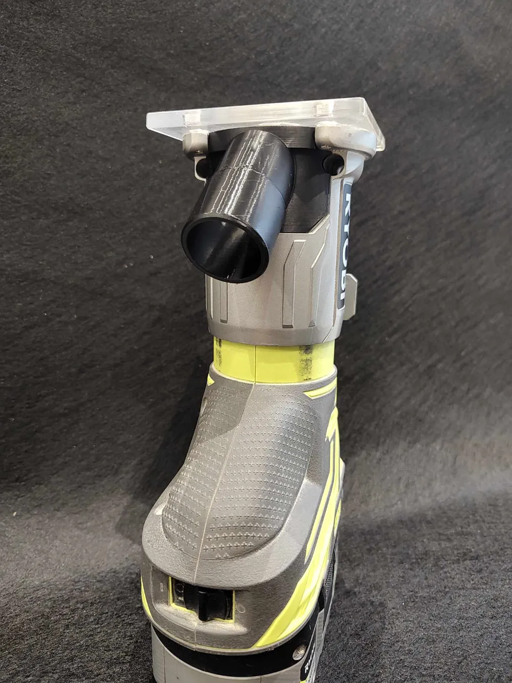 Ryobi router dustport by Yoda MakerWorld: Download Free 3D Models