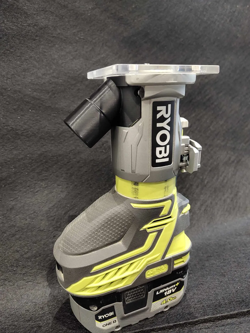 Ryobi router dustport by Yoda MakerWorld: Download Free 3D Models