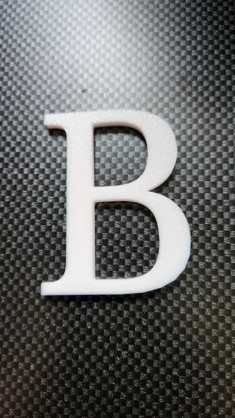 Alphabet Letter B (3 sizes-Small, Medium & Large) by eric272 - MakerWorld