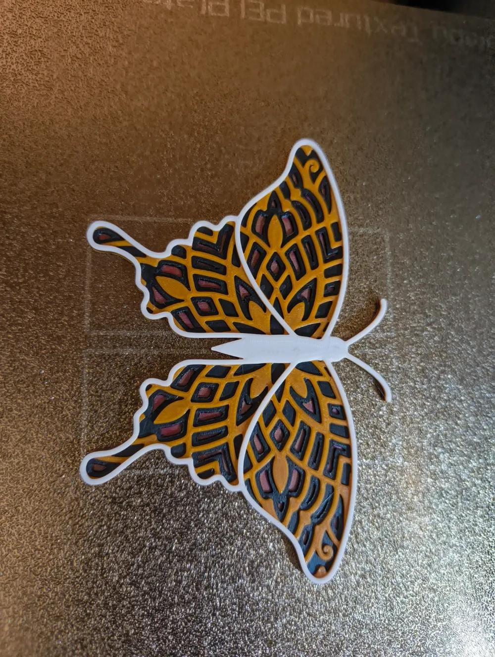 Customizable Butterfly 2 - Quick&Easy print! by LayerAtATime - MakerWorld