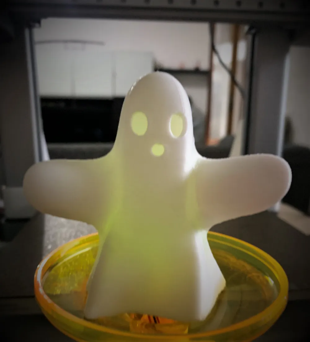 Tea light ghost by 3DFilippo - MakerWorld