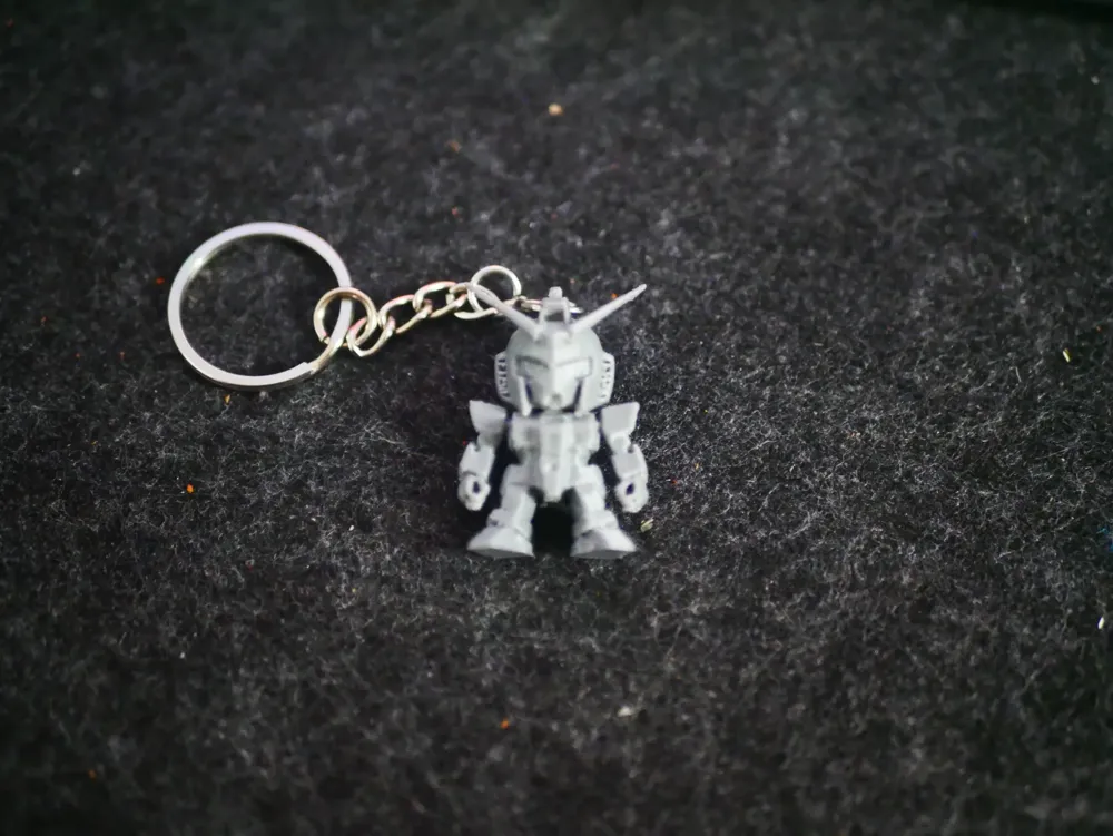 Miniature Gundam Keychain by Chocobo MakerWorld: Download Free 3D Models