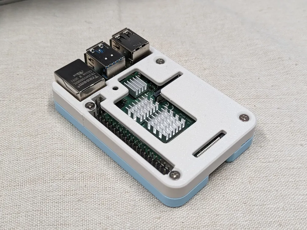 Raspberry pi 4 Model B case by misosiru - MakerWorld