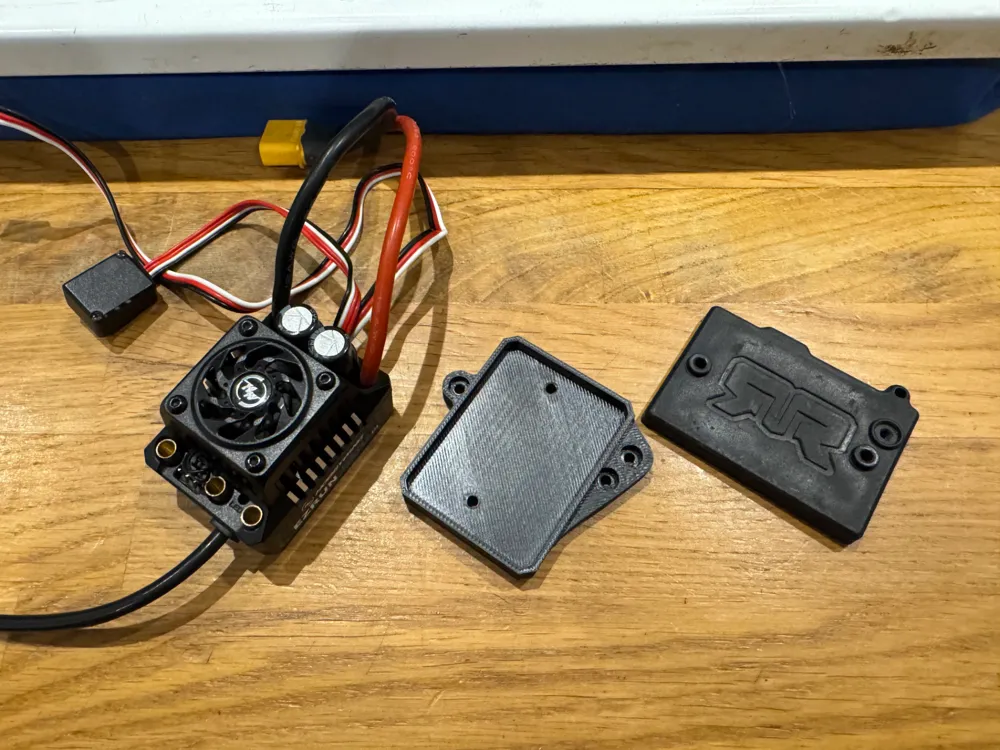 Arrma ESC mount for hobbywing max10 - 3S/4S models - Free 3D Print ...