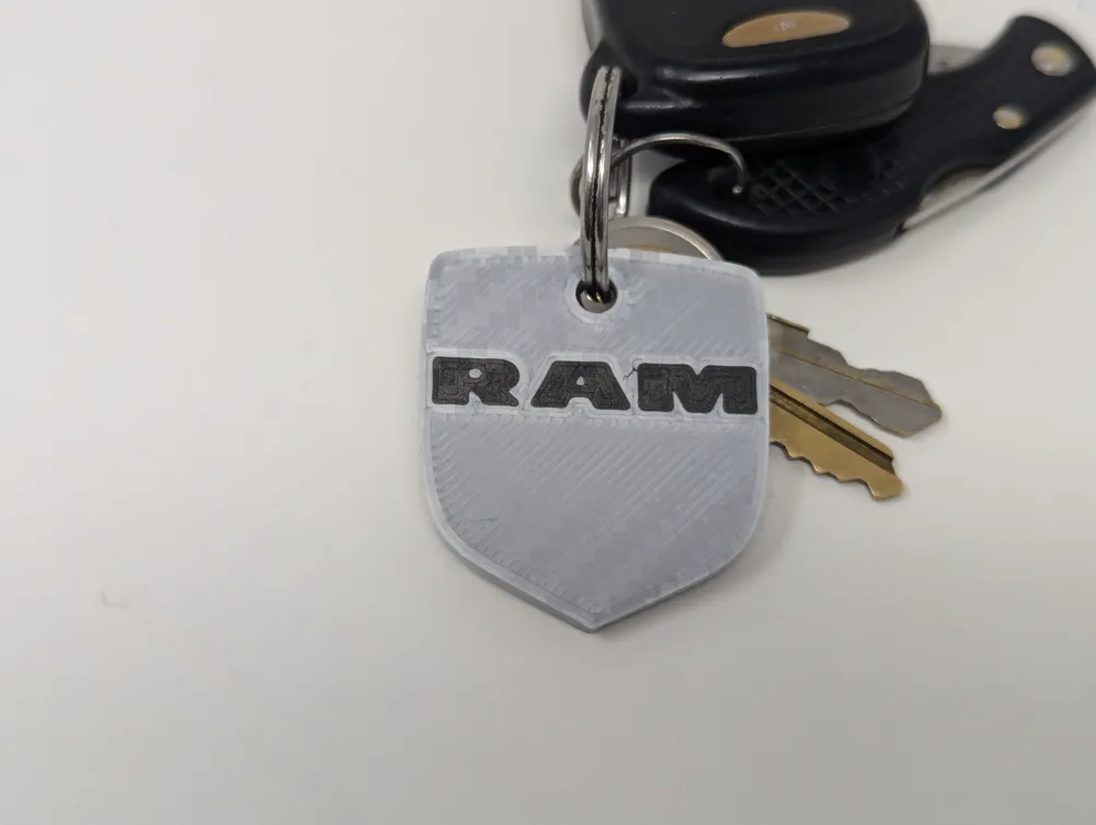 Dodge Ram Keychain by SpacemanSpiff MakerWorld: Download Free 3D Models