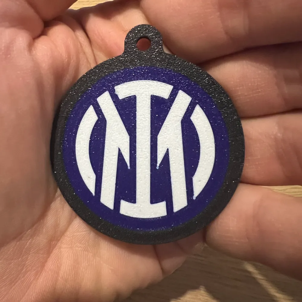 Inter keychain - Portachiavi Inter by 3Dingo - MakerWorld