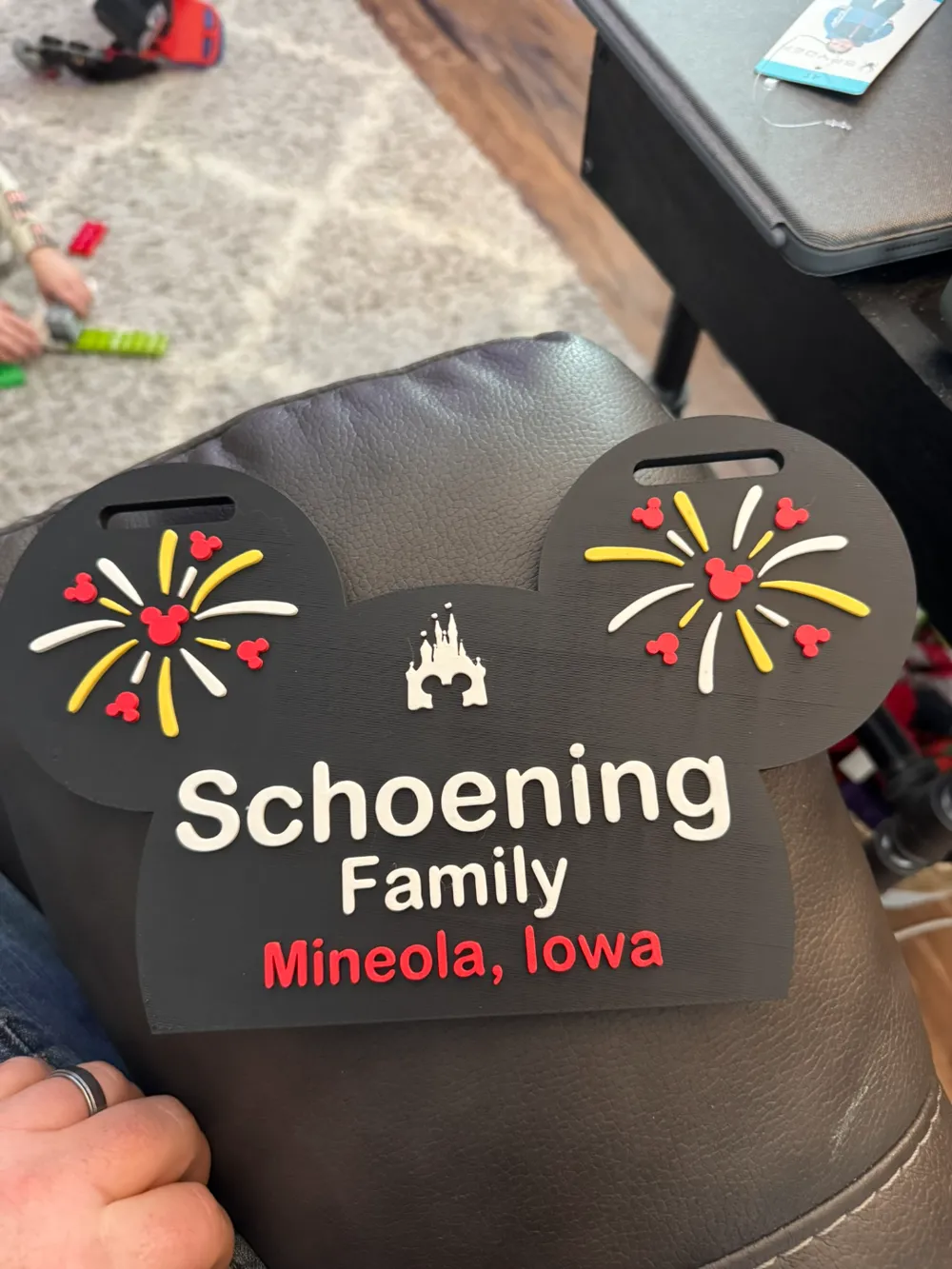 Mickey Mouse Stroller Sign by Sch0ening - MakerWorld