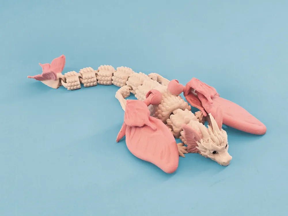 Articulated winged butterfly dragon by 3Dcutes MakerWorld: Download ...