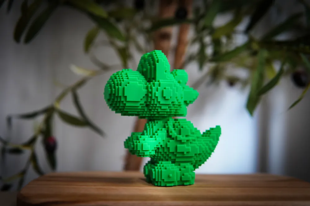 Articulated Retro Yoshi - Free 3D Print Model - MakerWorld
