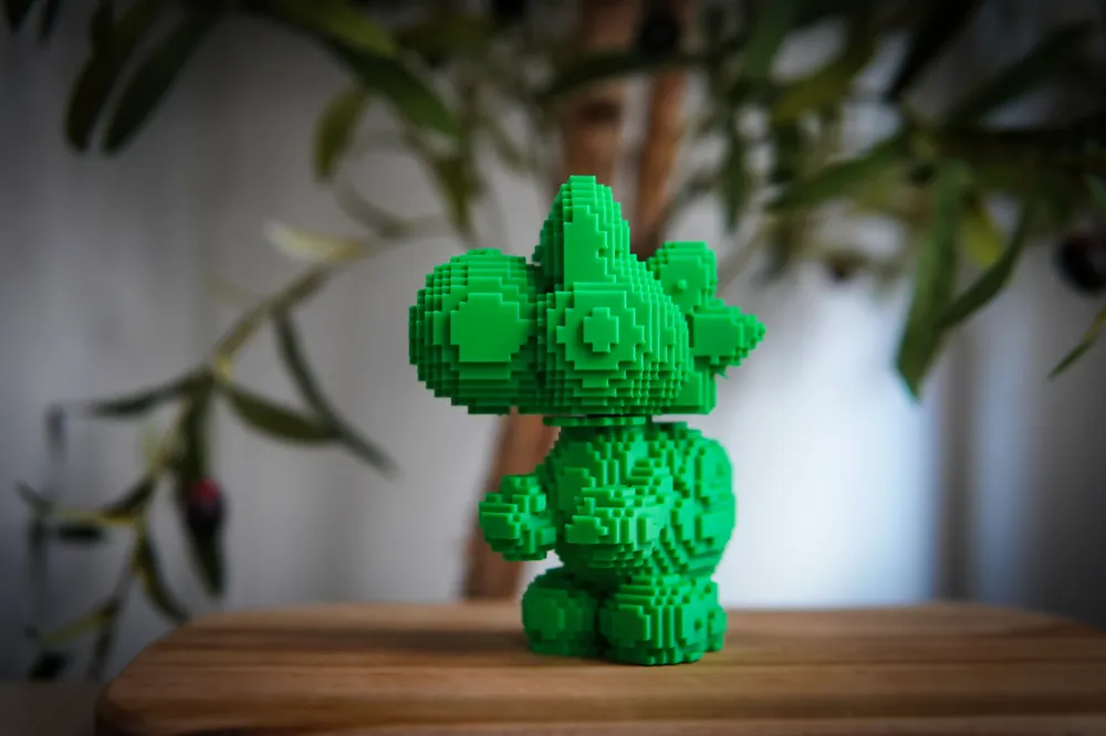 Articulated Retro Yoshi - Free 3D Print Model - MakerWorld