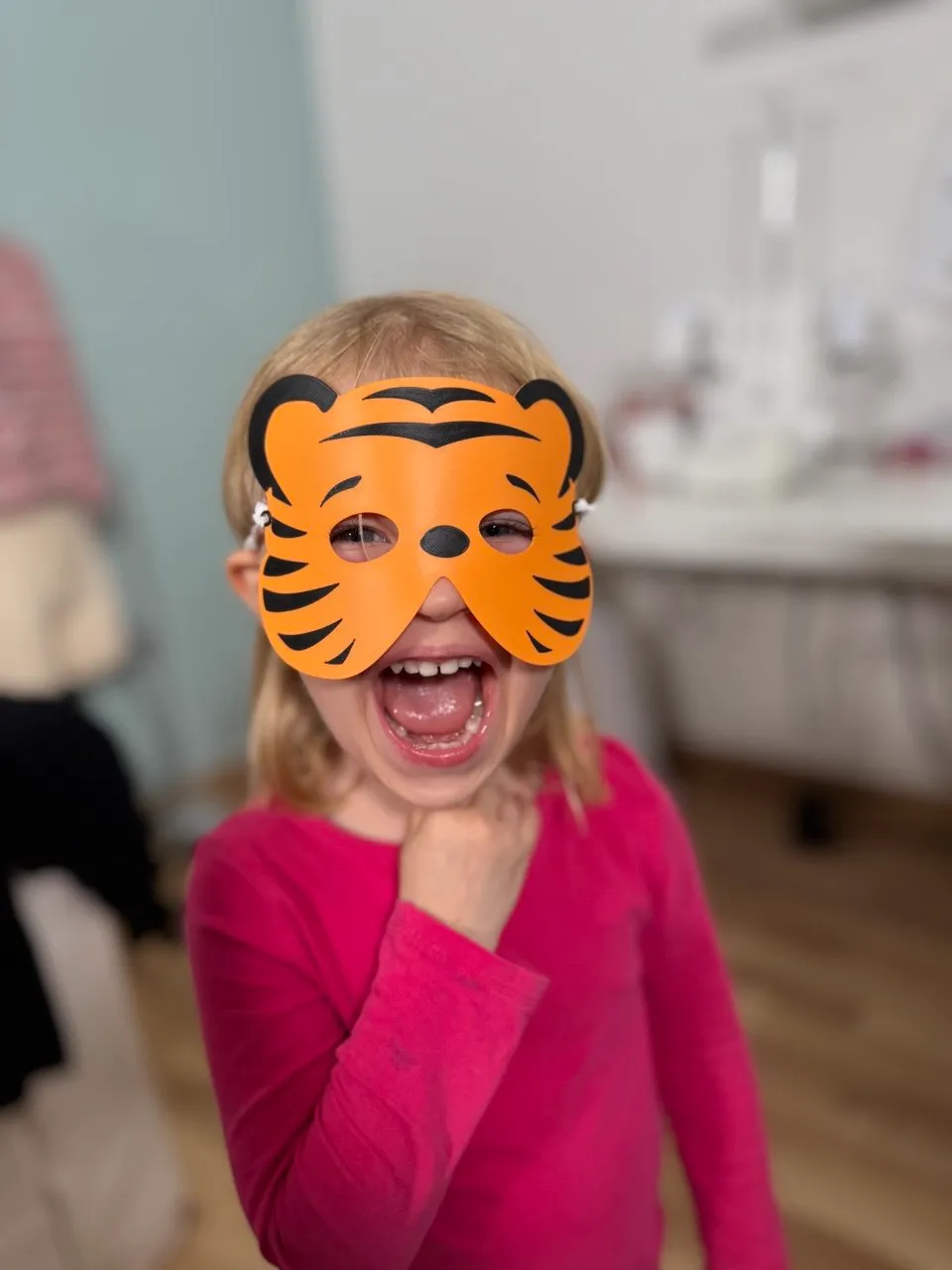 Tiger Mask for Children by 3DSlash - MakerWorld