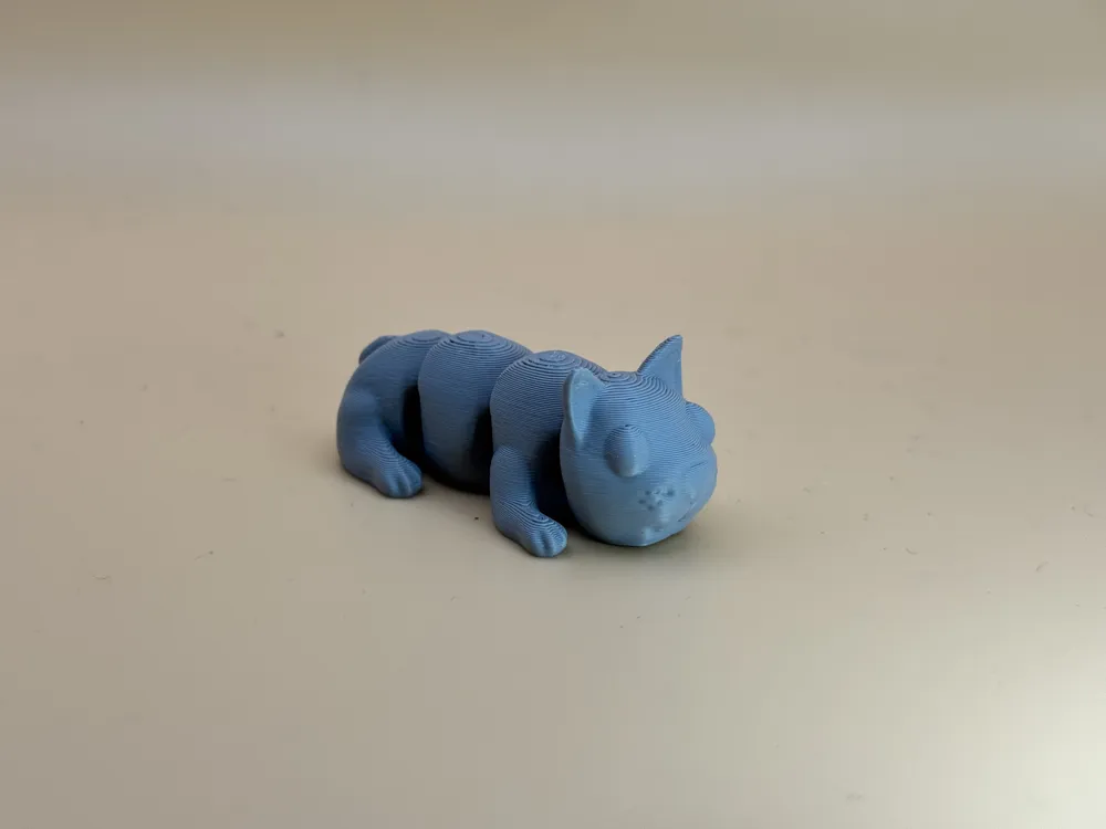 Wiggle Cats – Cute Articulated Flexi Cats PiP - Free 3D Print Model ...