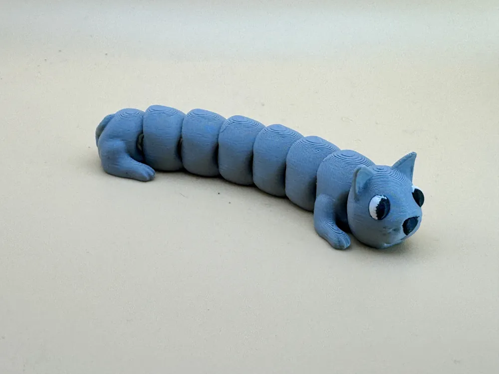 Wiggle Cats – Cute Articulated Flexi Cats PiP - Free 3D Print Model ...