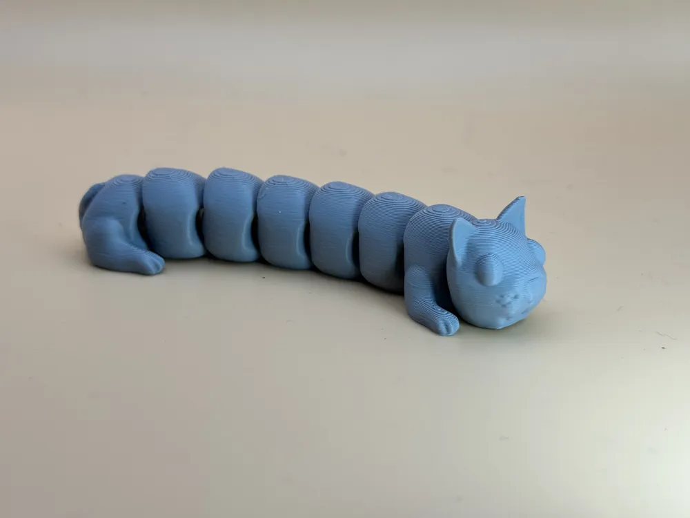 Wiggle Cats – Cute Articulated Flexi Cats PiP - Free 3D Print Model ...