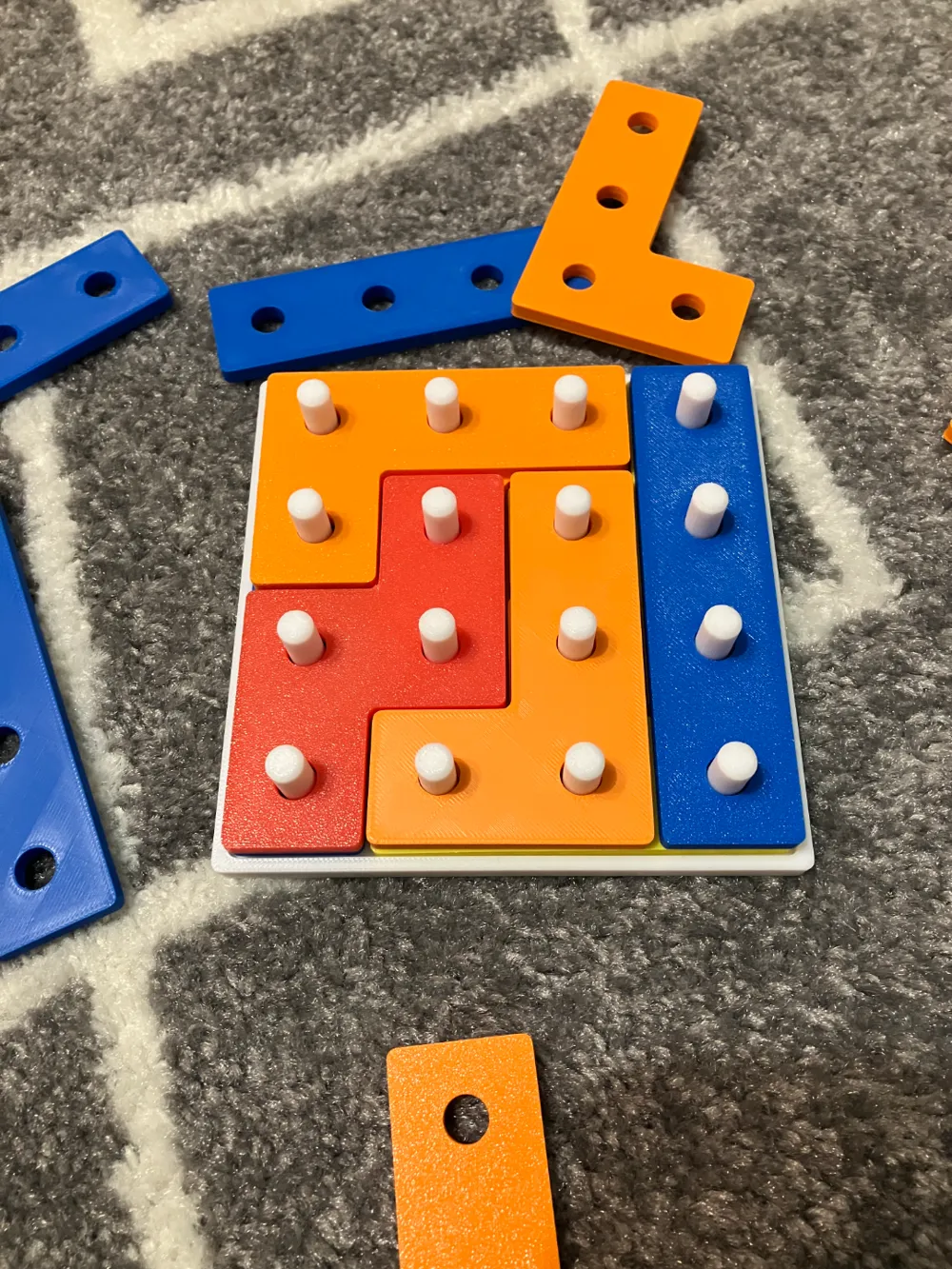 Montessori Tetris Tower game for children by szili83 - MakerWorld