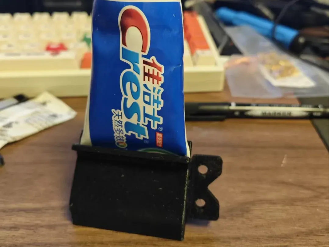 Toothpaste Roll Holder - Free 3D Print Model - MakerWorld