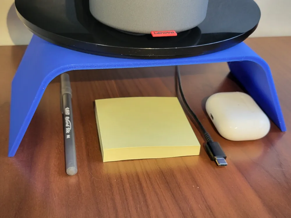 Curved Monitor Riser by WieTech - MakerWorld