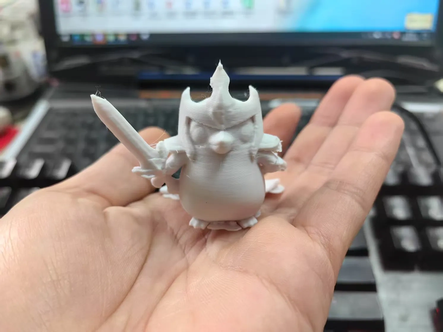 Feathered Knight, Penguin Knight, Teamfight Tactics by 武器研究所 - MakerWorld