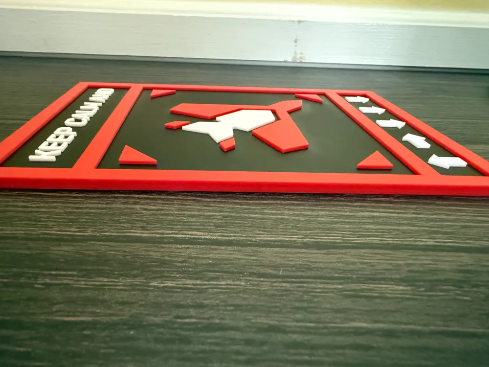 Keep Calm and Eagle 500kg Bomb Stratagem Plaque Remixed by ckitsune ...