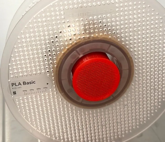 Spool Silica Desiccant Container with Small Gaps - Free 3D Print Model ...